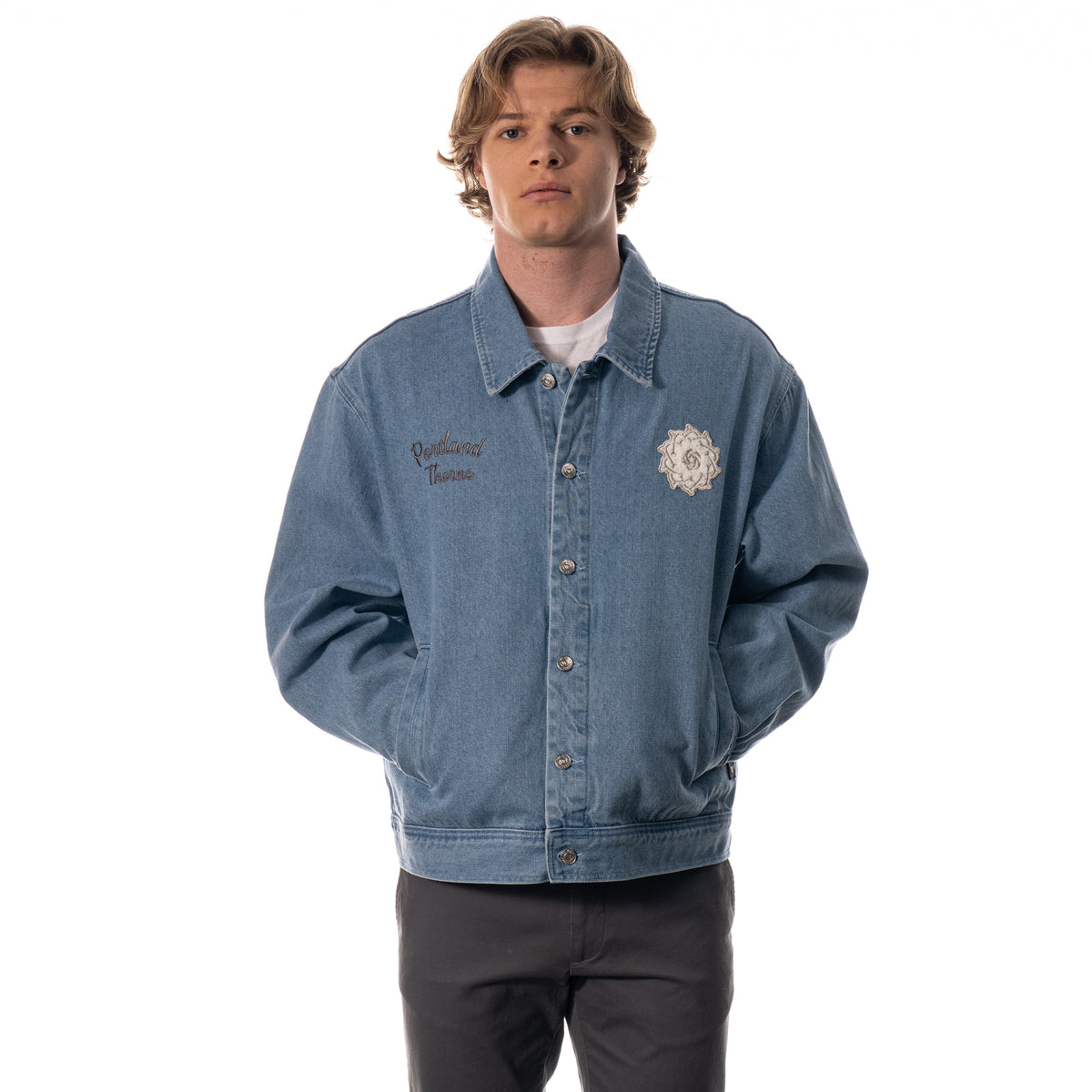 PORTLAND THORNS FC MEN'S DENIM JACKET – PTFC Authentics