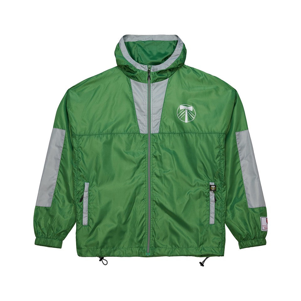 PORTLAND TIMBERS FC MEN'S 90'S REFLECTIVE LIGHTWEIGHT RIPSTOP JACKET ...