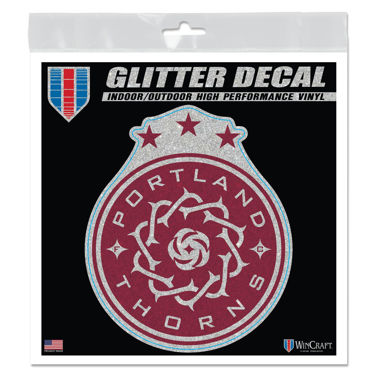 PORTLAND THORNS FC GLITTER DECAL – PTFC Authentics