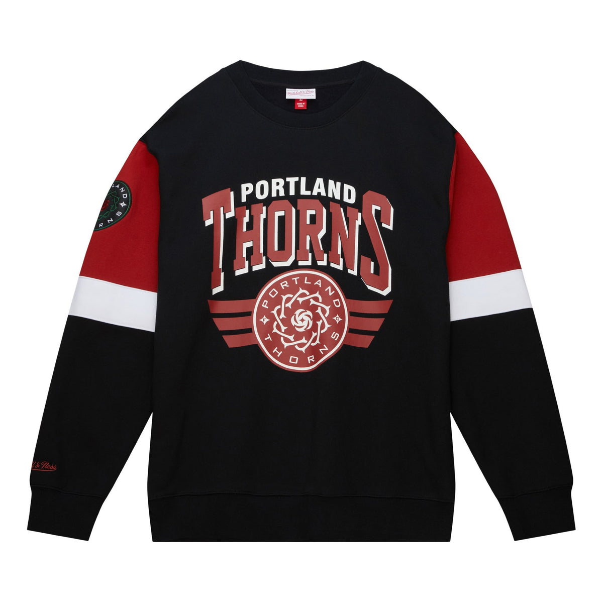 PORTLAND THORNS FC MEN'S LONG SLEEVE ALL OVER CREW NECK – PTFC Authentics