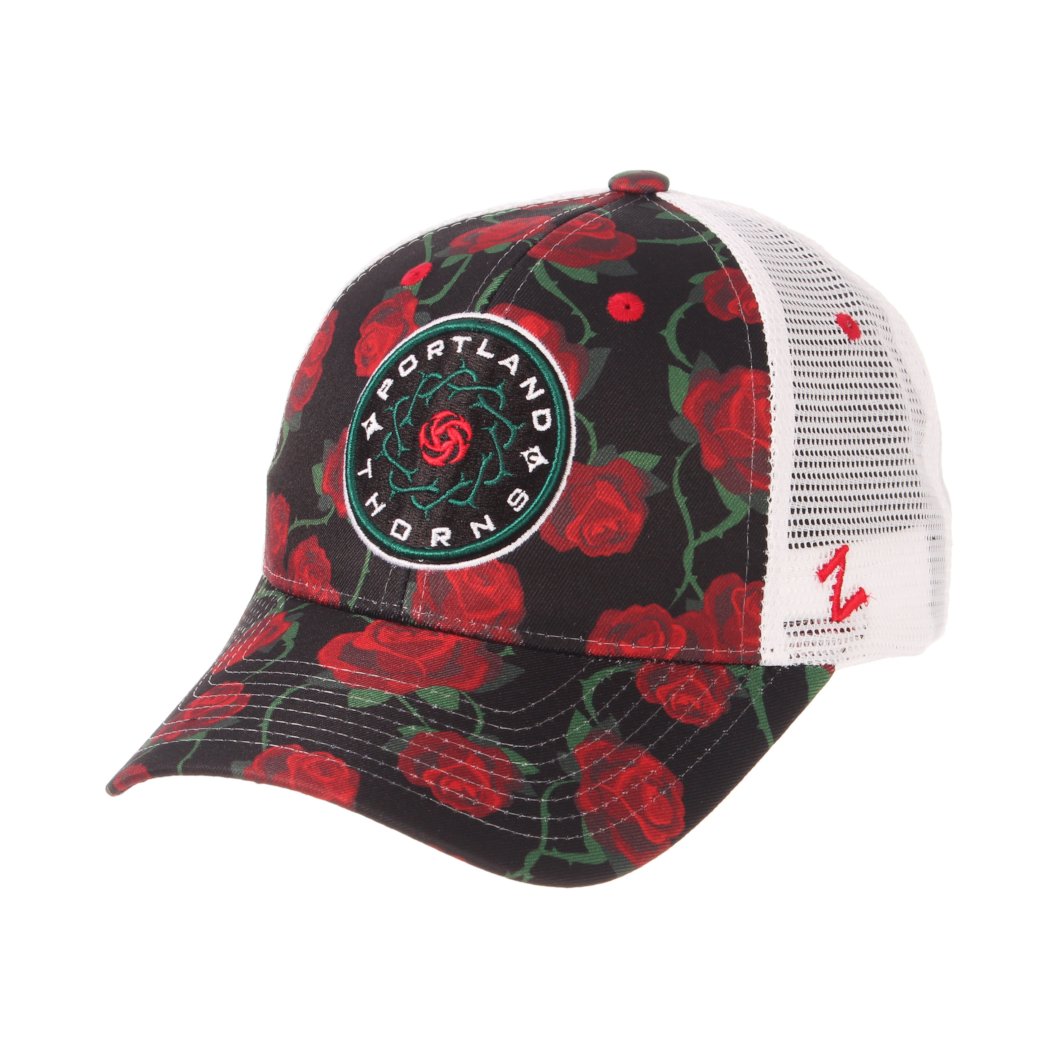 PORTLAND THORNS FC ROSE MESH BACK HAT – PTFC Authentics