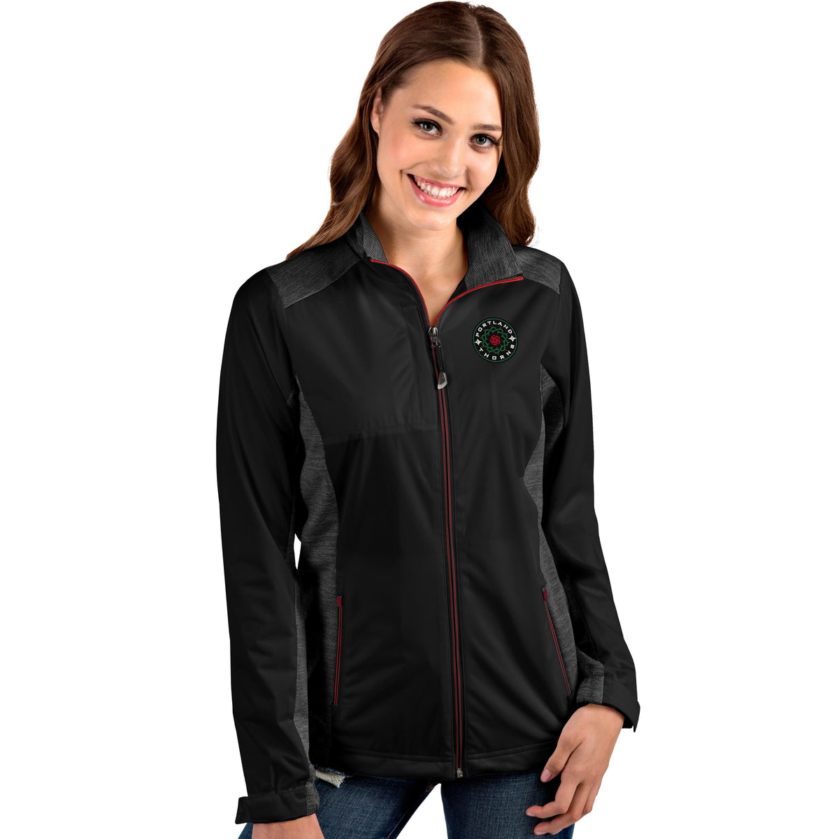 THORNS FC LADIES REVOLVE LONG SLEEVE JACKET – PTFC Authentics