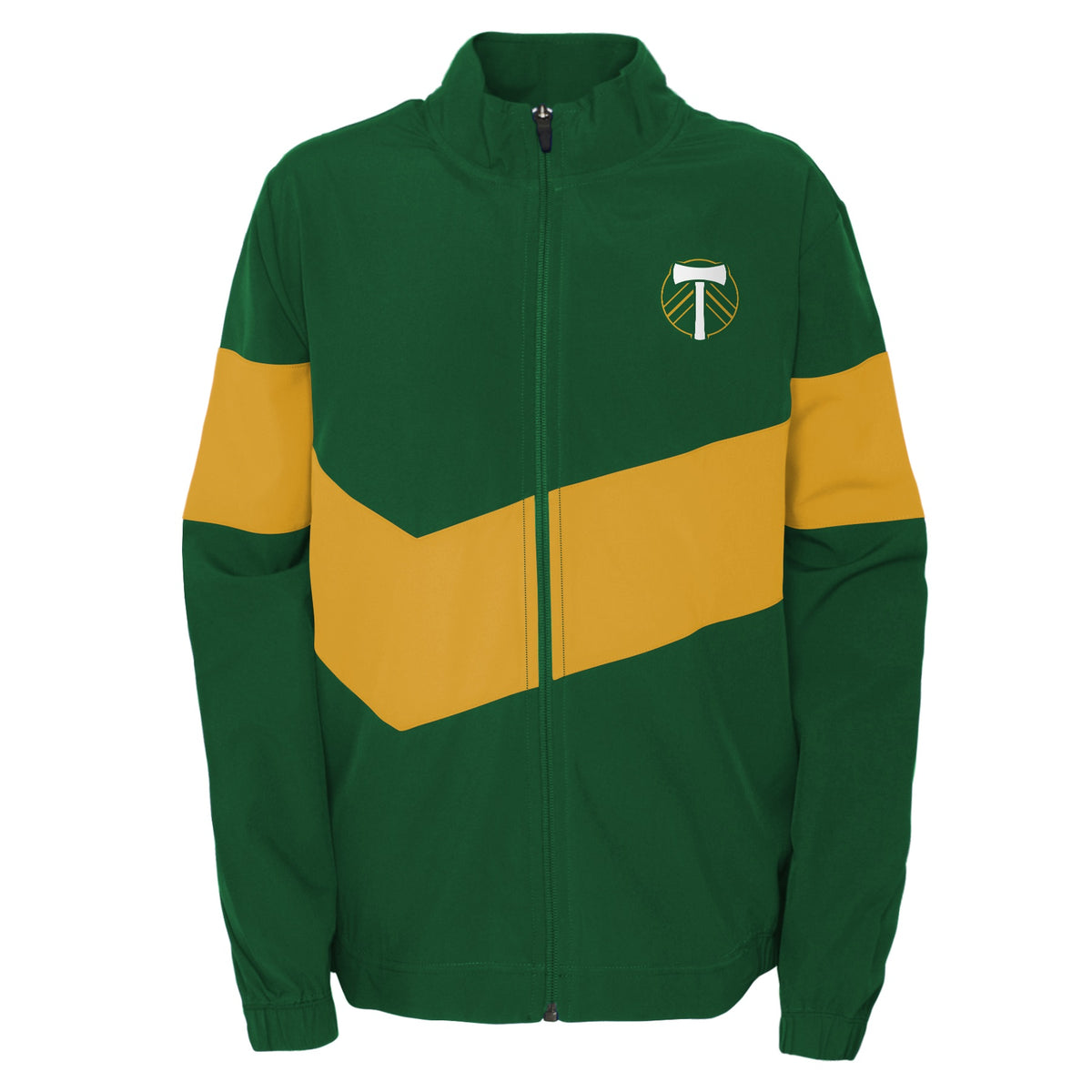 PORTLAND TIMBERS FC YOUTH LONG SLEEVE FULL ZIP GOALKEEPER JACKET – PTFC ...