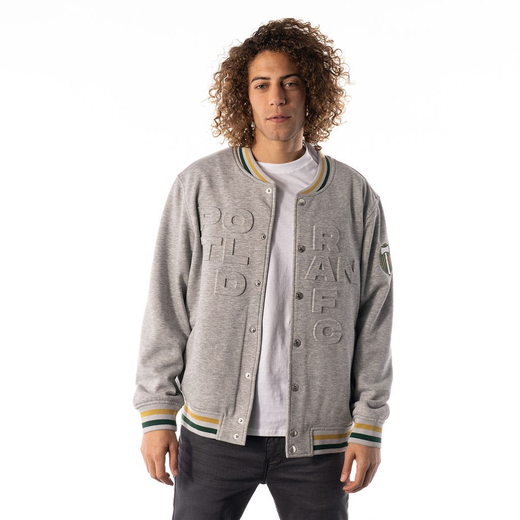 PORTLAND TIMBERS FC MEN'S LONG SLEEVE BOMBER JACKET – PTFC Authentics
