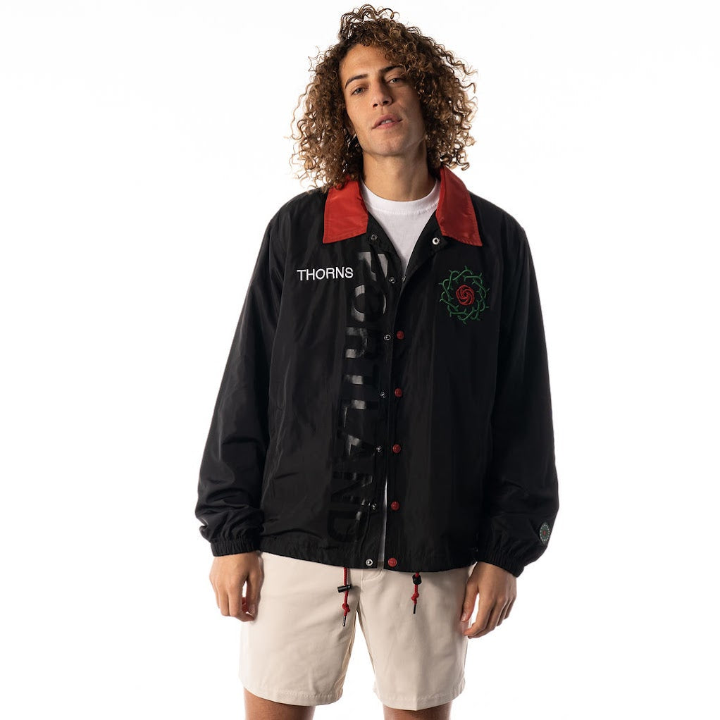 PORTLAND THORNS FC MEN'S LONG SLEEVE COACHES JACKET – PTFC Authentics