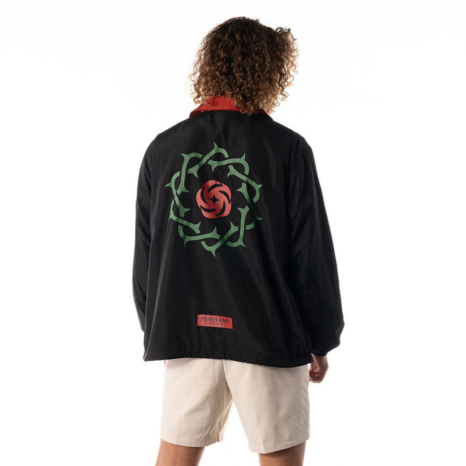 PORTLAND THORNS FC MEN'S LONG SLEEVE COACHES JACKET – PTFC Authentics
