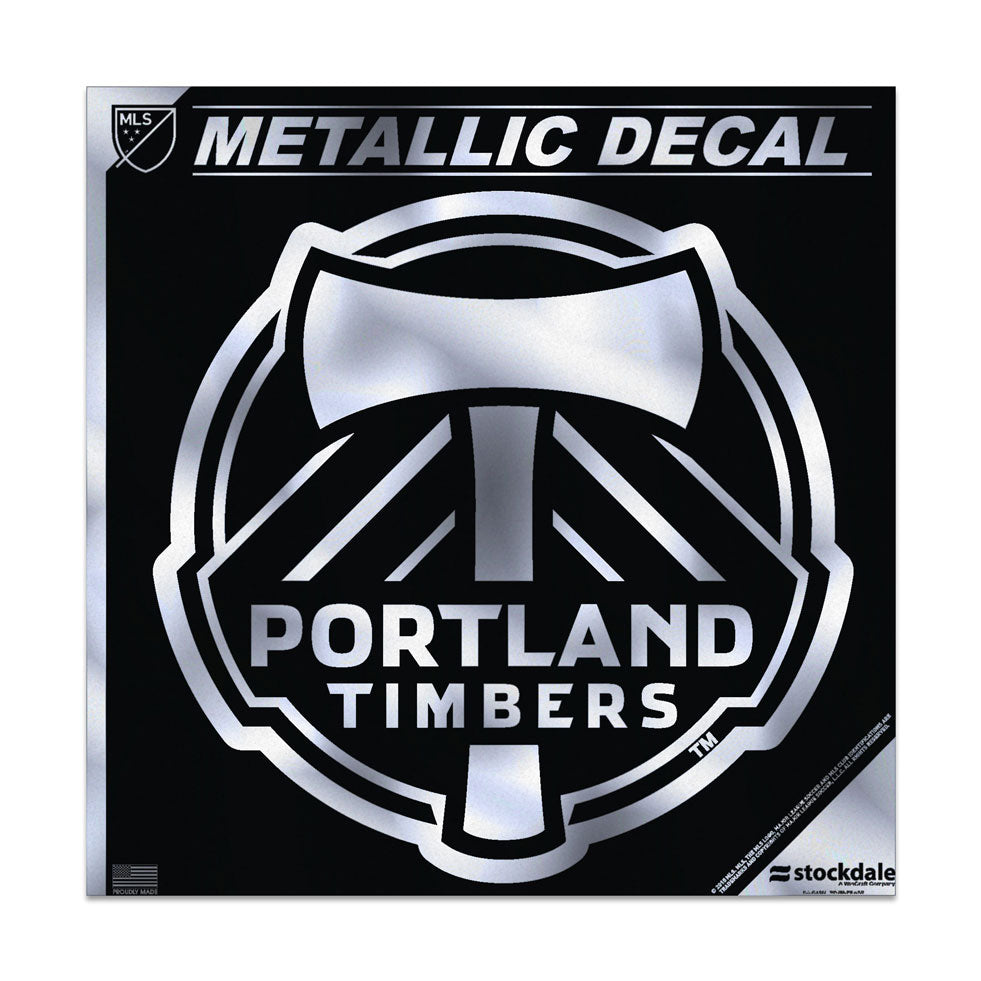 PORTLAND TIMBERS FC 6X6 METALLIC DECAL – PTFC Authentics